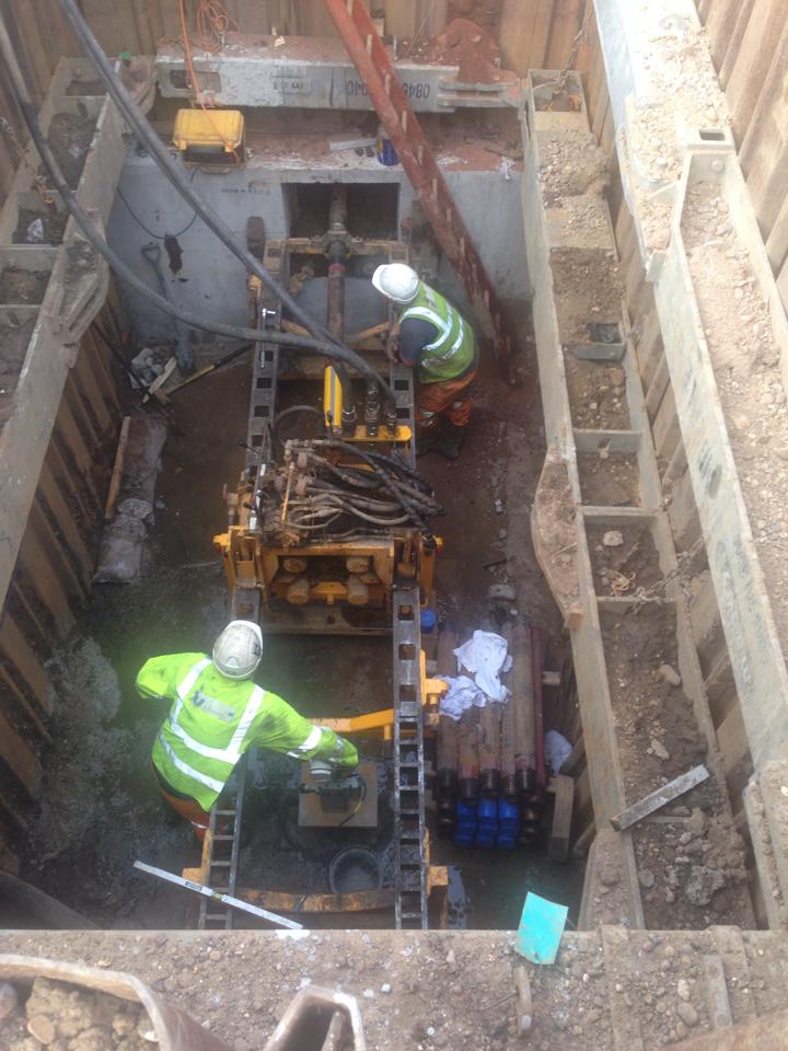 Successful 32mtr Pilot Bore in Notts - Trenchless Solutions