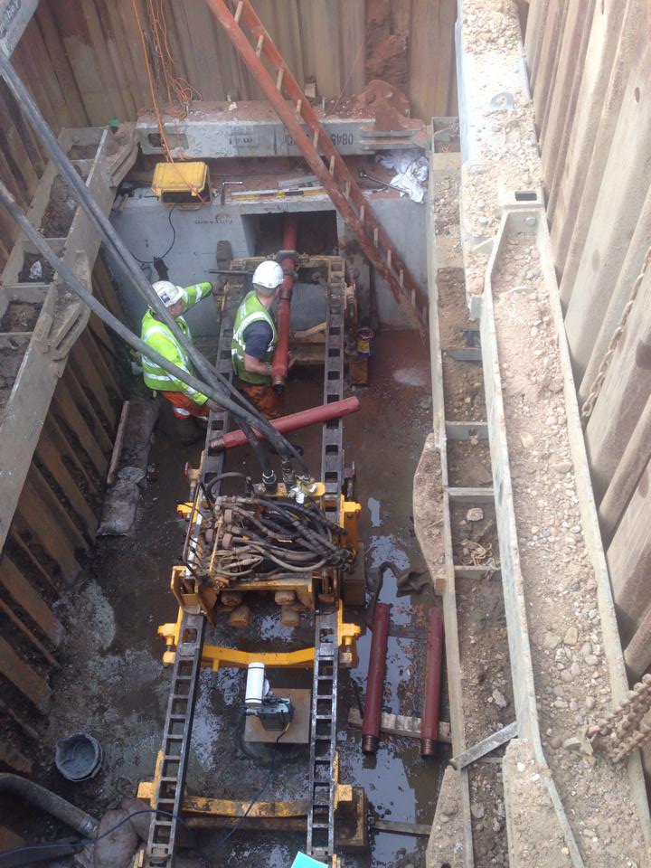 Successful 32mtr Pilot Bore in Notts - Trenchless Solutions