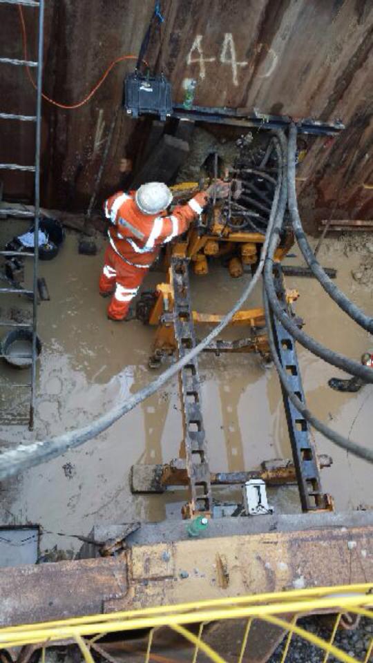 Third and Final Pilot Bore Completed - Trenchless Solutions